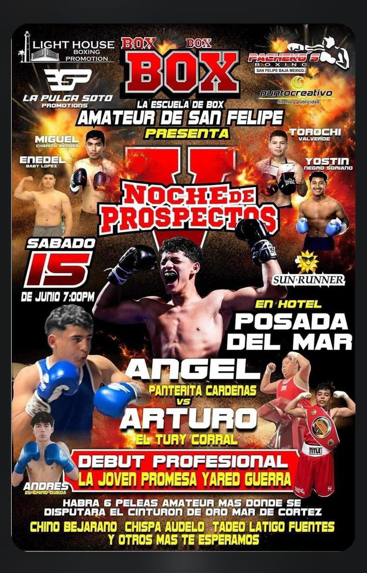 ¿El declive de BoxRec? Peleas en San Felipe no registradas y FightFax ...